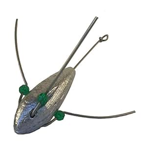 Amazon.com : Sputnik Sinkers - 5 Ounce Oz Sinker for Surf Fishing (4 ...