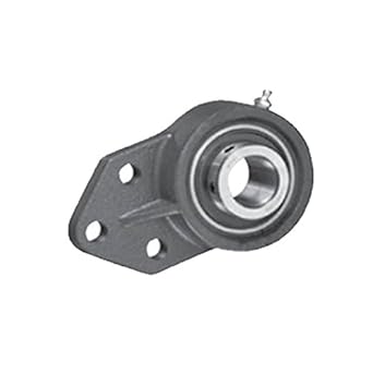 7/8 in 3-Bolt Flange Bracket Cast Iron UCFB205-14 Mounted Bearing UC205 ...