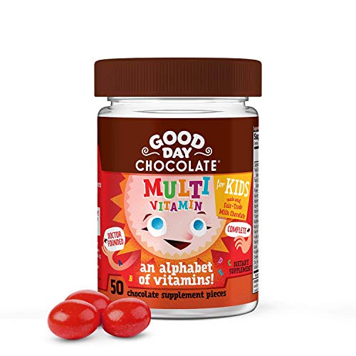 Good Day Chocolate Complete Multivitamin for Kids, Daily Supplement of ...