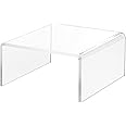Amazon.com: Plymor Clear Acrylic Short Square Display Riser, 3.5" H x 7 ...