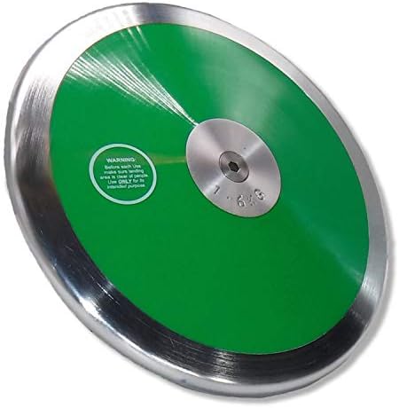 TC Green Kazam Track and Field Mens Discus 1.6k – 1.6kg Discus – High ...