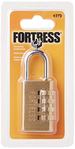Master Lock Fortress Padlock, Set Your Own Combination Luggage Lock, 1 ...