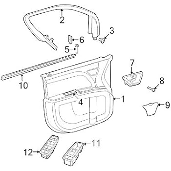 Amazon.com: Dodge Chrysler Grand Caravan Town & Country Driver side ...