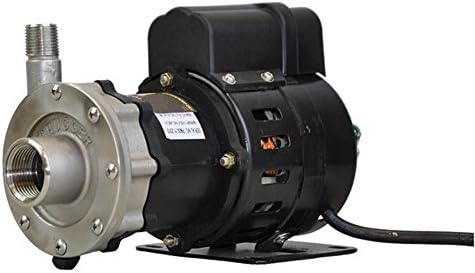 Chugger Pump CPSSMAX-CI-1 Chugger Max Series Brewery Pump, Stainless ...