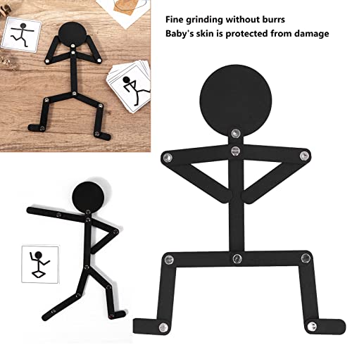 Pinsofy Stickman Toys Small Light Black Color Wooden Coordination ...