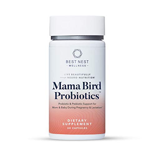 Mama Bird Probiotics, 50 Billion CFU, 15 Strains, Patented Time ...