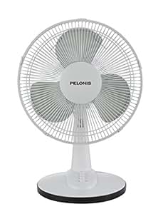 Amazon.com: PELONIS Portable 3-Speed 12-Inch Oscillating Table Fan ...