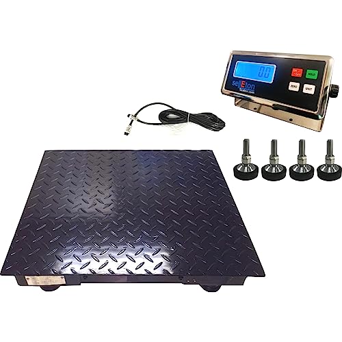 SellEton SL-700-2x2-5K Floor Scales, Accurate Pallet Scales with Smart ...