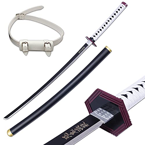 ZiQing Anime Cosplay Sword ,Handmade Katana， Demon Slayer Sword Steel ...