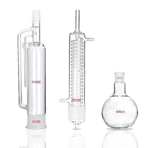 MXBAOHENG 500ml Soxhlet Extractor Kit Soxhlet Extraction Apparatus with ...