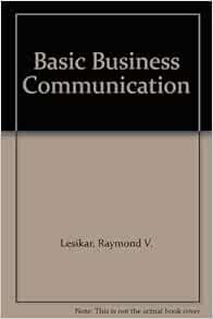 Basic Business Communication: 9780256109368: Business Communication ...