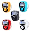 CG LED Finger Tally Counter, 5-Pack Digital Electronic Tasbeeh Counters ...
