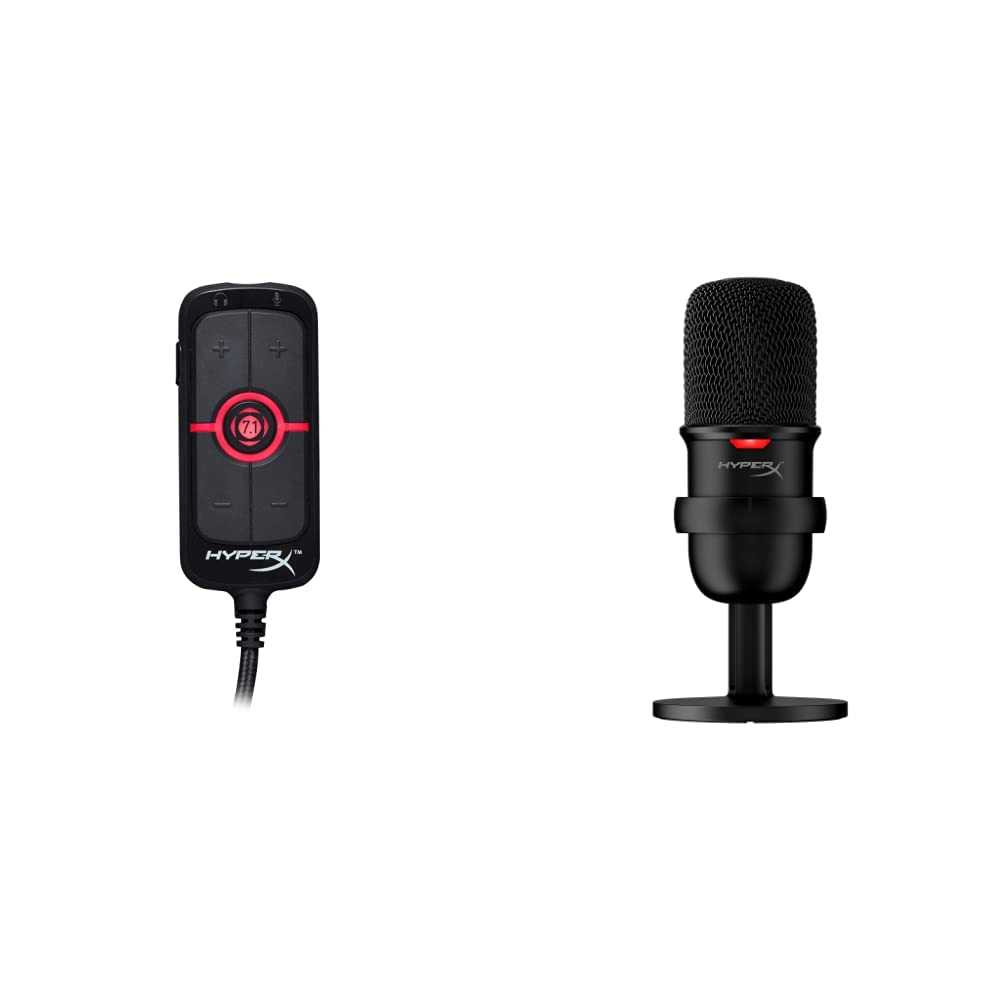 Mua HyperX Amp USB Sound Card with SoloCast Microphone Bundle trên ...