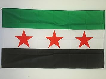 Amazon.com : AZ FLAG Free Syrian Army Flag 2' x 3' - Army of Syria ...