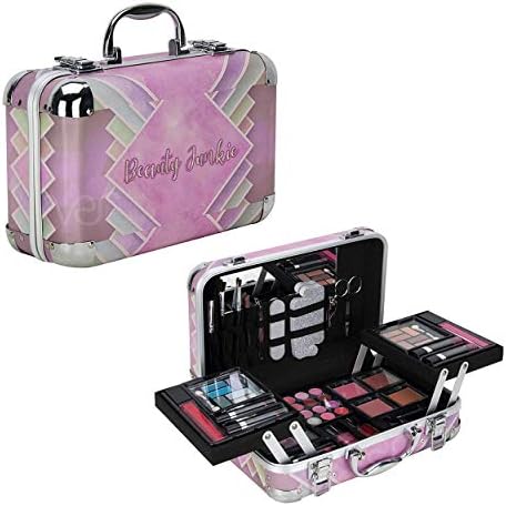 Ver Beauty Starter Carry-All Teen Makeup Kit Gift Set, Pink, 1 Count ...