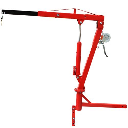 XtremepowerUS 500Lb Pickup Truck Hydraulic Pwc Dock Jib Engine Hoist ...