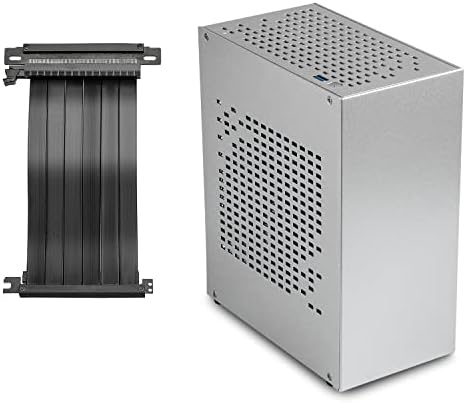 Aluminum Mini ITX Case with PCI Riser, JOYJOM Mini PC Case, SFF Small ...