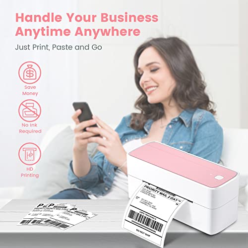 Sticker Printer Machine IDPRT SP460BT Bluetooth Shipping Thermal Label ...