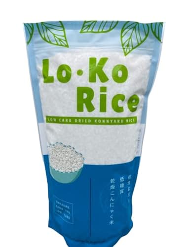Konjac rice,shirataki rice,Low Calorie,Keto Friendly,LO KO RICE, Konjac ...
