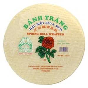 12" Spring Roll Wrapper / Rice Paper: Amazon.com: Grocery & Gourmet Food
