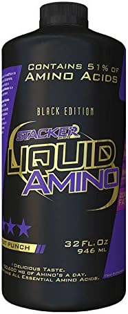 Stacker Amino Liquid, 946 ml, Fruit Punch – BigaMart