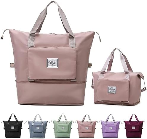 سعر DOJUNS Large Capacity Folding Travel Bag, Lightweight Waterproof ...