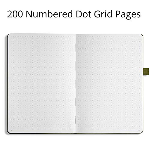 Vivid Scribbles Dotted Journal – 160gsm Bleed Proof Thick White Paper ...