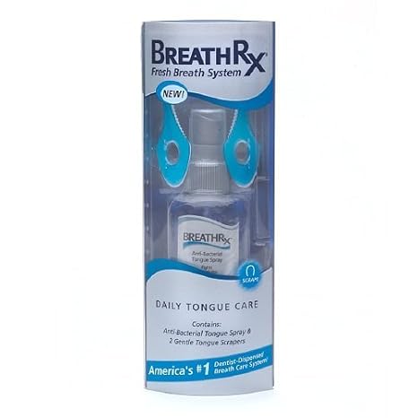 Amazon.com : Breath Rx Daily Tongue Care Kit 1 kit : Tongue Cleaners ...