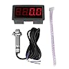 Meter Digital Tachometer,4 Digital LED Display Tachometer RPM Meter ...