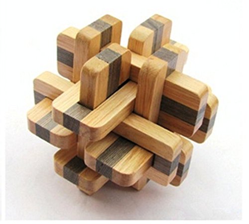 Buy Darius Chinese Traditional Wooden Frame Lock Logic Puzzle IQ Brain ...