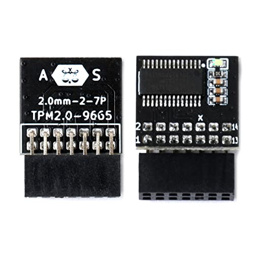 Mua TPM 2.0 Module 2.0mm Space 14-1 Pin for Win 11 Motherboard Chip DIY ...