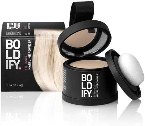 BOLDIFY Hairline Powder Instantly Conceals Hair Loss, Root Touch Up ...