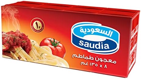 Saudia Tomato Paste, 8 X 135g - Pack of 1 price in Saudi Arabia ...