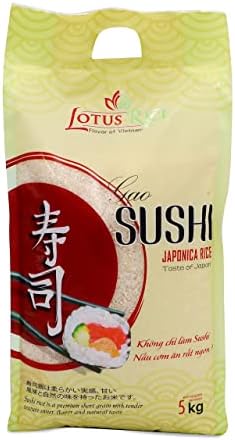 Lotus - Sushi, Japonica Rice, Organically Harvested, Easy To Cook, Rich Taste, Traditional ...