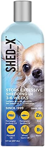 Shed-X Liquid Dog Supplement, 8oz – 100% Natural – Helps Control ...