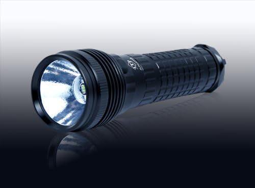 ITP Light A6 Polestar 700 Lumen Cree MC-E LED Flashlight Black ...