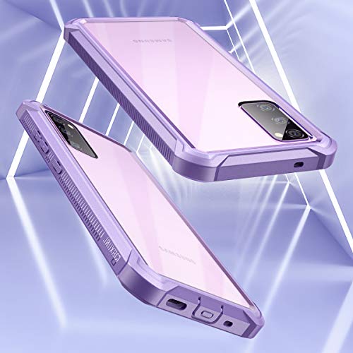 Dexnor Compatible with Samsung Galaxy S20 FE Case with Screen Protector Clear 360 Full Body ...