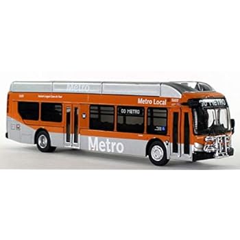 Amazon.com: Iconic Replicas New Flyer Excelsior Bus 1:87 Scale HO Scale ...