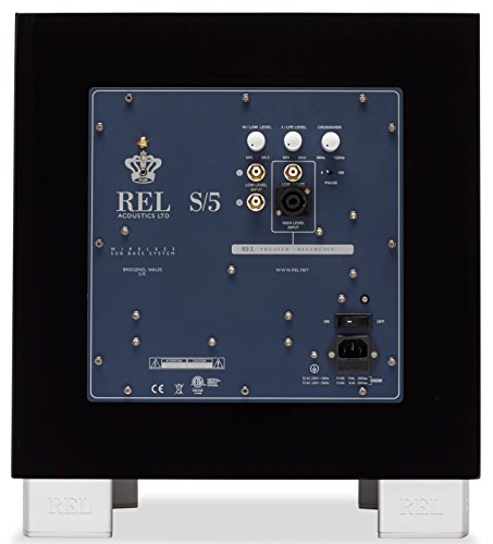 REL Acoustics S/5 SHO Subwoofer (Super High Output), Longbow Wireless ...