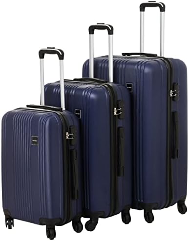 JACK SPRATT ABS 3 PSC Set Suitcase Luggage- blue price in Egypt | Amazon Egypt | kanbkam