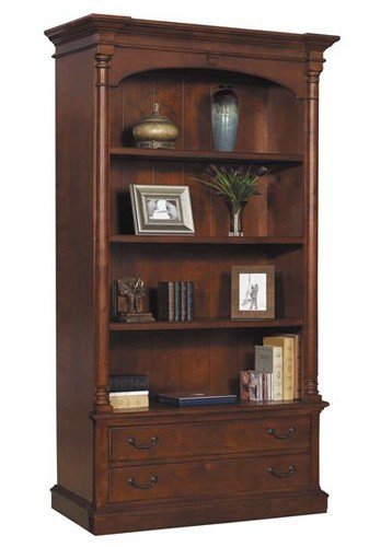 Amazon.com: Hekman Hekman Home Office Weathered Cherry Executive ...