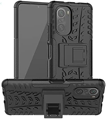 Xiaomi poco F3 Heavy Duty Armor Hybrid ShockProof Hard Back Stand Case ...