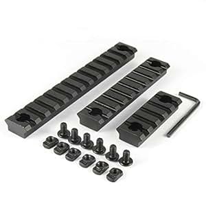 Aluminum M-Lok Picatinny Rail, 5-Slot 9-Slot 13-Slot Lightweight MLok ...