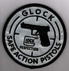 GLOCK SAFE ACTION PISTOLS Glittery Embroidery Patch Tactical Morale ...