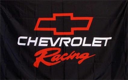 Amazon.com : Chevrolet Racing Logo Auto Dealer Banner Flag Sign ...