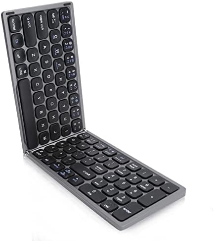 Foldable Bluetooth Keyboard Universal Folding Keyboard with Independent ...