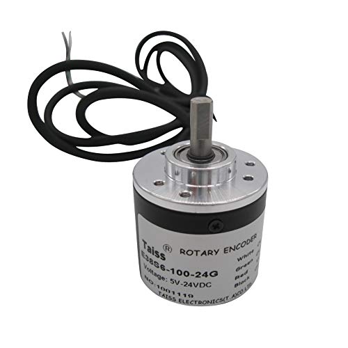 Taiss/Ab 2 Phase Incremental Rotary Encoder 100P/R Dc 5-24V Wide ...