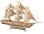 Matchmaker Trawler - Matchstick Ship Modelling Kit: Amazon.co.uk: Toys ...