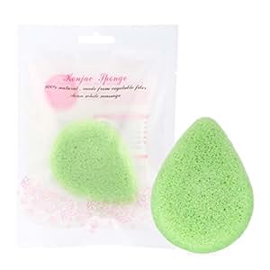 Amazon.com : Luxspire Konjac Facial Sponge, Konnyaku Natural Activated Organic Fiber Skincare ...