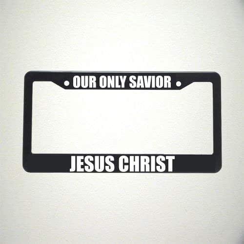 Amazon.com: Our Savior Jesus Christ License Plate : Handmade Products